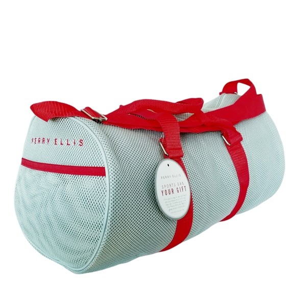Perry Ellis | Bags | Perry Ellis Mesh Sports Gift Duffel Bag 85 Inch ...